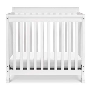 DaVinci Kalani 4-in-1 Convertible Mini Crib in White | Greenguard Gold Certified