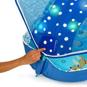 Bright Starts Disney Baby Finding Nemo Mr. Ray Ocean Lights & Music Gym, Ages Newborn +