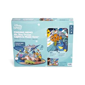 Bright Starts Disney Baby Finding Nemo Mr. Ray Ocean Lights & Music Gym, Ages Newborn +