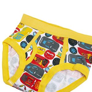 Disney unisex child Cars 7 Pack Briefs, Cars Tdlr7pk, 4T US