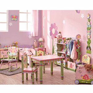 Fantasy Fields - Magic Garden Thematic Kids Wooden 2 Chairs Set, Imagination Inspiring Hand Crafted & Hand Painted Details