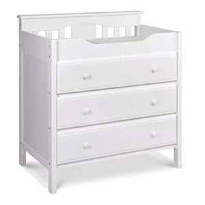 davinci jayden 3-drawer changer dresser in white, greenguard gold certified