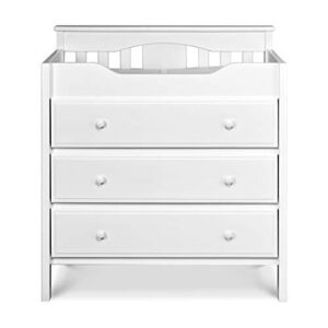 DaVinci Jayden 3-Drawer Changer Dresser in White, Greenguard Gold Certified