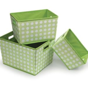 Nesting Trapezoid Cloth Folding Three Basket Set