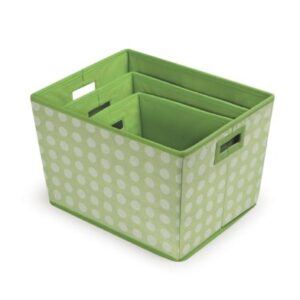 Nesting Trapezoid Cloth Folding Three Basket Set