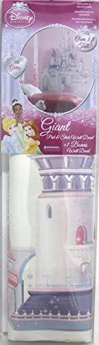 RoomMates RMK1546GM Disney Princess Castle Peel and Stick Giant Wall Decal