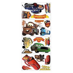 roommates rmk1520scs disney pixar cars piston cup champs peel and stick wall decals