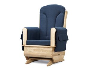 jonti-craft 8150jc glider rocker, blue cushions