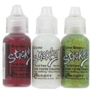 stickles glitter glue set 3pc festive (pack of 3)