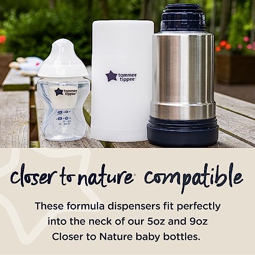 Tommee Tippee Closer to Nature Baby Bottle Formula Dispensers – 6 Count