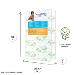 Dream On Me 3” Square Corner Playmat, Greenguard Gold Certified, Playtime comfort, Reinforced Waterproof Vinyl Cover, Environment Safe Playmat