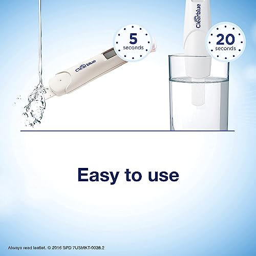 Clearblue Digital Pregnancy Test with Smart Countdown, 2 Count