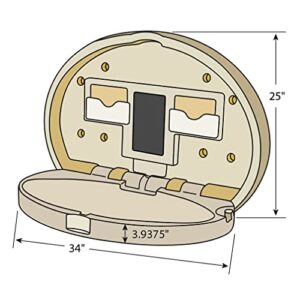 Precious Baby Changing Table, Hospeco 67016, White