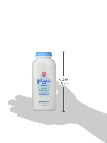 Johnson's Baby Powder for Delicate Skin, Hypoallergenic and Free of Parabens, Phthalates, and Dyes for Baby Skin Care, 1.5 oz