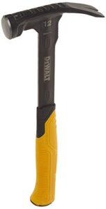 dewalt mig weld nailing hammer, 12 oz,black