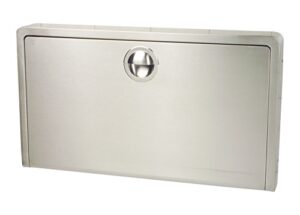 koala kare kb110-sswm horizontal baby changing station, stainless steel