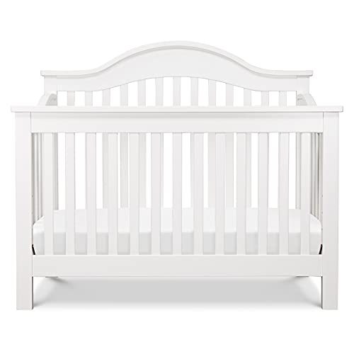 DaVinci Jayden 4-in-1 Convertible Crib in White, Greenguard Gold Certified