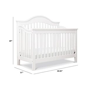 DaVinci Jayden 4-in-1 Convertible Crib in White, Greenguard Gold Certified