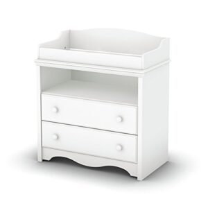 south shore heavenly collection changing table, pure white