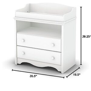 South Shore Heavenly Collection Changing Table, Pure White