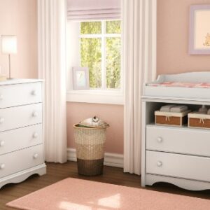 South Shore Heavenly Collection Changing Table, Pure White