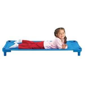 angeles - afb5753 value line standard cots - 4 pack - unassembled, blue