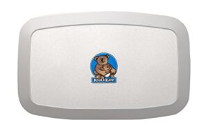 koala kare kb200-05 horizontal wall mounted baby changing station, white granite