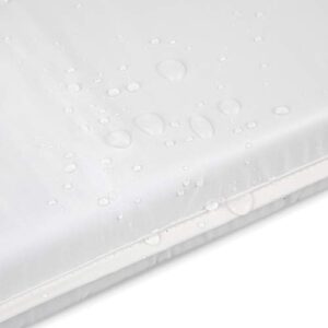 Baby Doll Bassinet Mattress - Size: 12x28, Waterproof Vinyl Cover