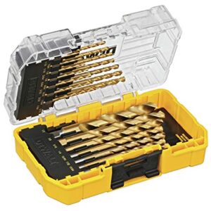 DEWALT Titanium Nitride Drill Bit Set, 21-Piece (DW1342)