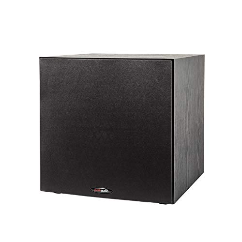 Polk Audio PSW108 10" Powered Subwoofer | 100W Peak Power | Explosive Performance for Movies & Music | Black