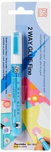 zig 2-way glue pen carded, fine tip