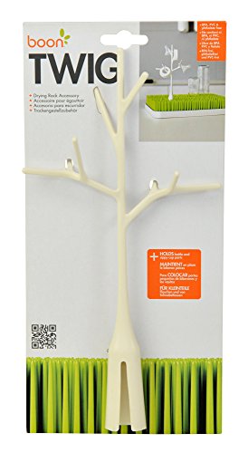 Boon Twig Grass and Lawn Drying Rack Accessory, White