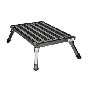 safety step xl-08c-g granite x-large folding recreational step stool