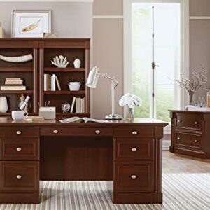 Sauder Palladia Executive Desk, Select Cherry finish