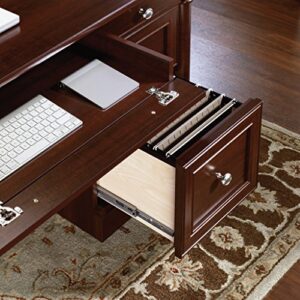 Sauder Palladia Executive Desk, Select Cherry finish