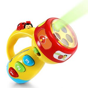 vtech spin and learn color flashlight, yellow