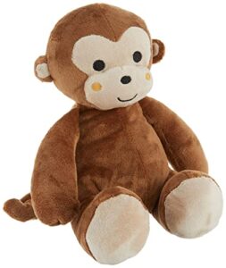 bedtime originals plush monkey ollie, brown 8 inch (pack of 1)