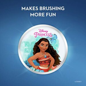 Oral-B Kid's Battery Toothbrush featuring Disney's Princess characters, Soft Bristles, for Kids 3+