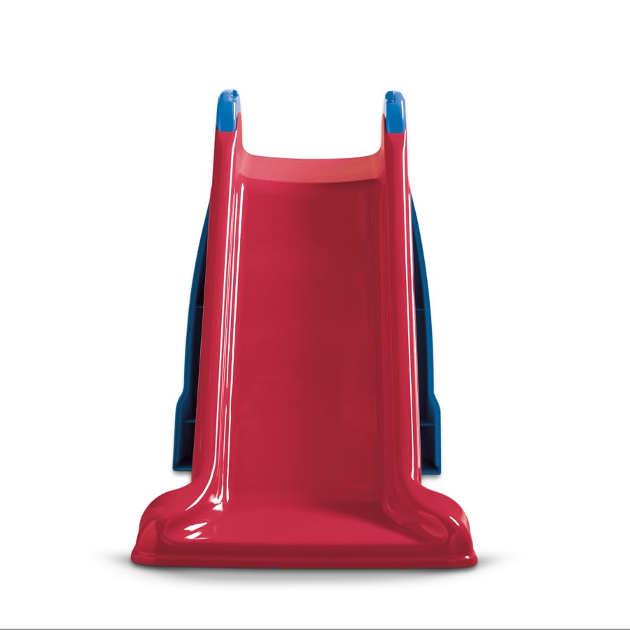 Little Tikes First Slip And Slide, Easy Set Up Playset for Indoor Outdoor Backyard, Easy to Store, Safe Toy for Toddler,Kids (Red/Blue), 39.00''L x 18.00''W x 23.00''H