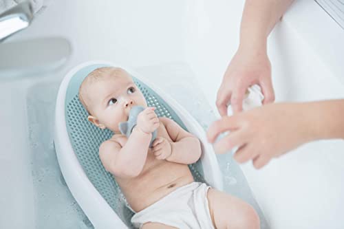 Angelcare Baby Bath Support (Aqua) | Ideal for Babies Less Than 6 Months Old