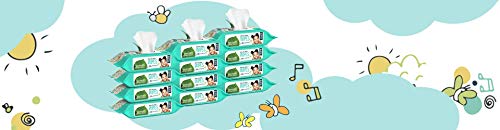 Seventh Generation Baby Wipes, 768 count, Made for Sensitive Skin, Refill with Tape Seal, 64 Count (Pack of 12)