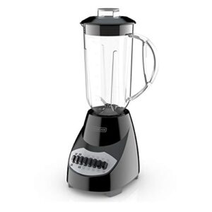 black+decker crush master 10-speed blender, black, bl2010bp