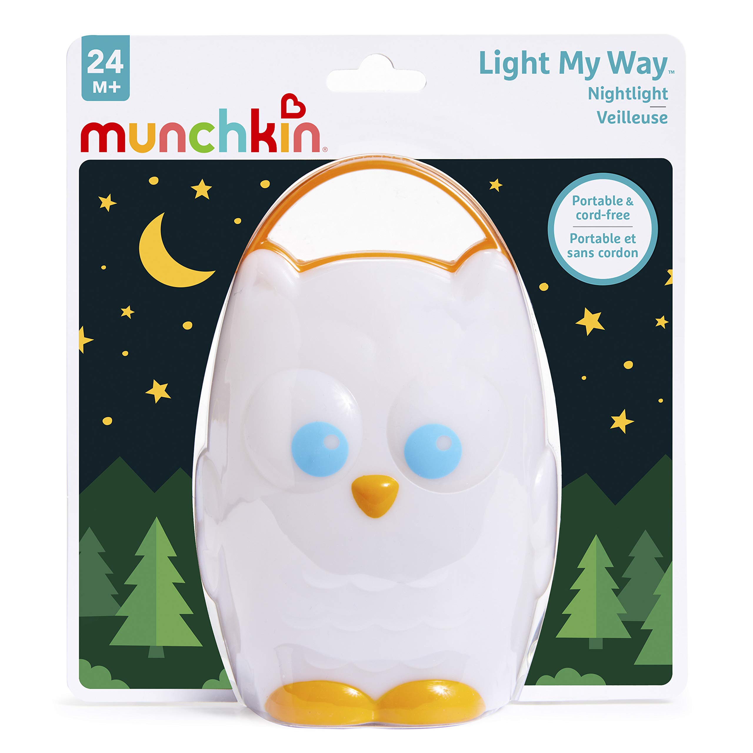 Munchkin® Light My Way™ LED Nightlight for Toddlers and Kids, Owl