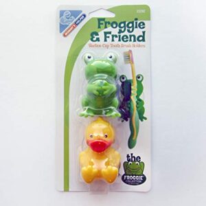 Mommys Helper Toothbrush Holders, Froggie and Friend