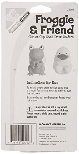 Mommys Helper Toothbrush Holders, Froggie and Friend