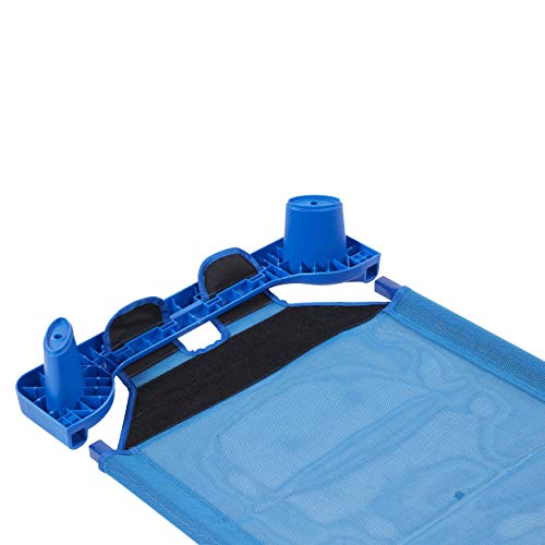 ECR4Kids Streamline Cot, Toddler Size, Classroom Furniture, Blue, 6-Pack