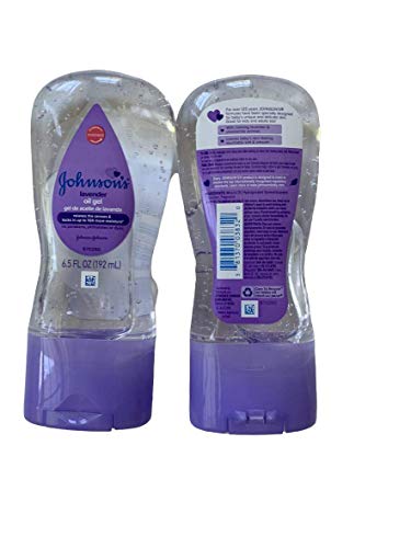 Johnson's - Lavender Baby Oil Gel, 6.5 oz, 2-Pac