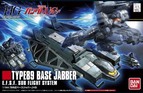 Bandai Hobby #158 HGUC Base Jabber Type 89 Action Figure, 1/144 Scale