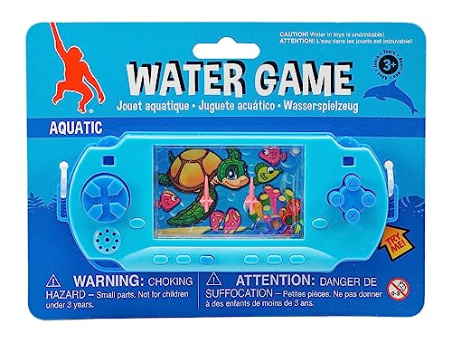 Wild Republic Water Games Aquatic Sensory toys, Kids Gifts, hand held toys, Cuddlekins, 6" ,Blue.