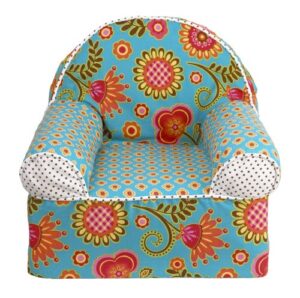 cotton tale designs gypsy chair, turquoise/red/orange/yellow (gpch)